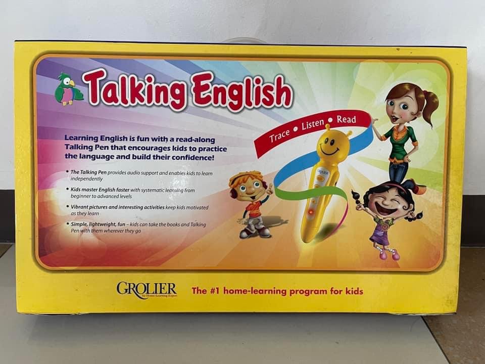Grolier Talking English, Hobbies & Toys, Toys & Games on Carousell
