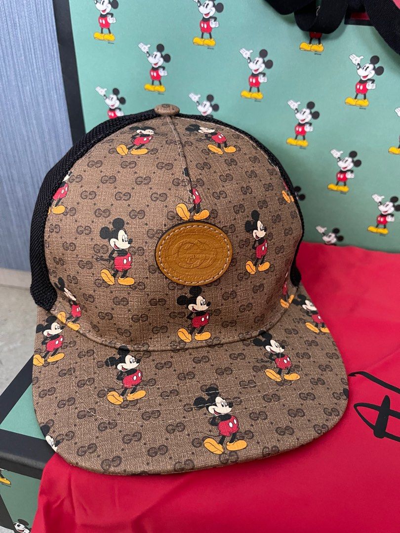 Gucci x Mickey Limited Edition Cap, Men's Fashion, Watches ...