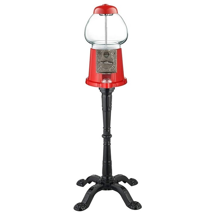 Gumball Machine with Stand - 15 Inch Gumball Vending Machine for Kids ...