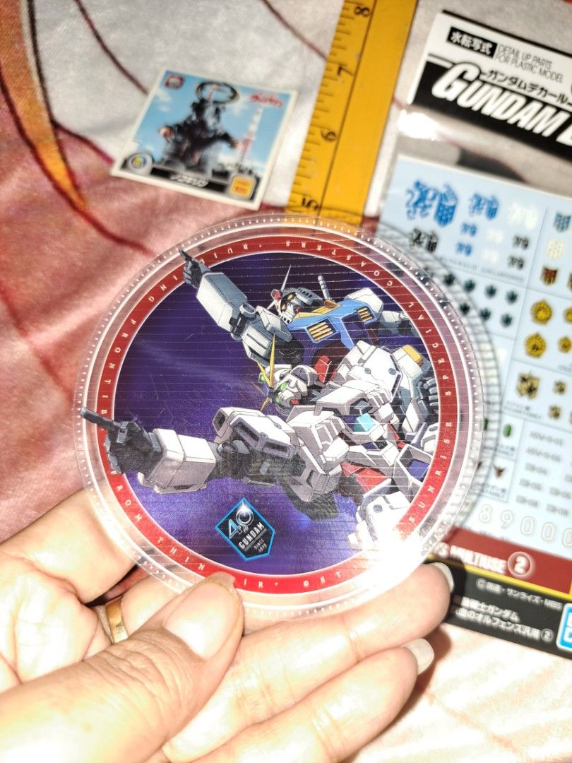 Gundam Coaster Decals Set on Carousell