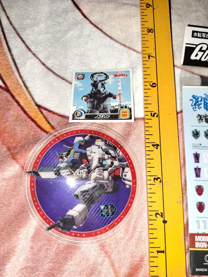 Gundam Coaster Decals Set on Carousell