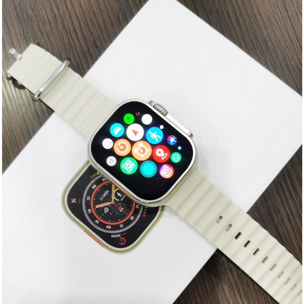 H11 Ultra Plus Upgraded Smart Watch Men IWO Series 8 NFC 2.0 Inch ...