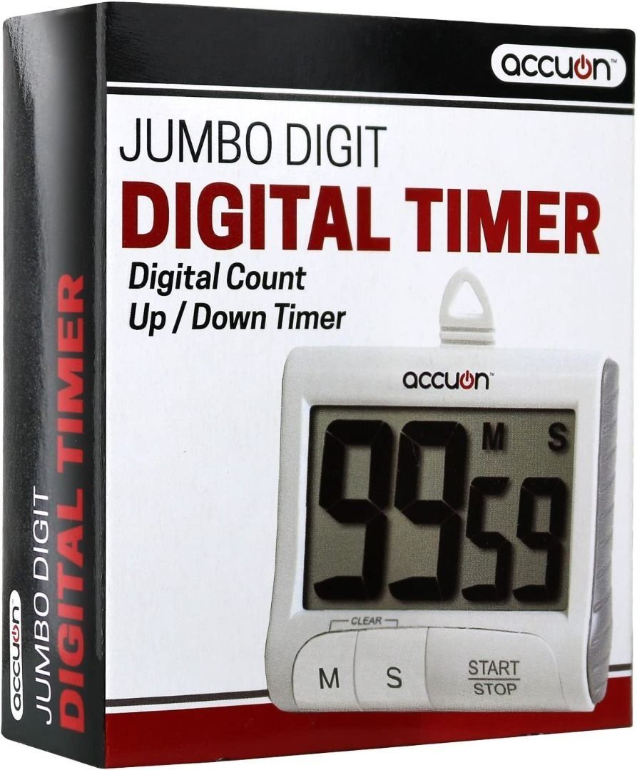 H5238 Accuon Electronic Jumbo Digit Countdown/Up Timer, Mobile Phones ...