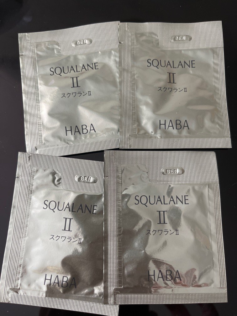 HABA Squalane II 鯊烯美肌清油 II 1ml x 4, 美容＆化妝品, 健康及美容 - 皮膚護理, 面部 - 面部護理 - Carousell