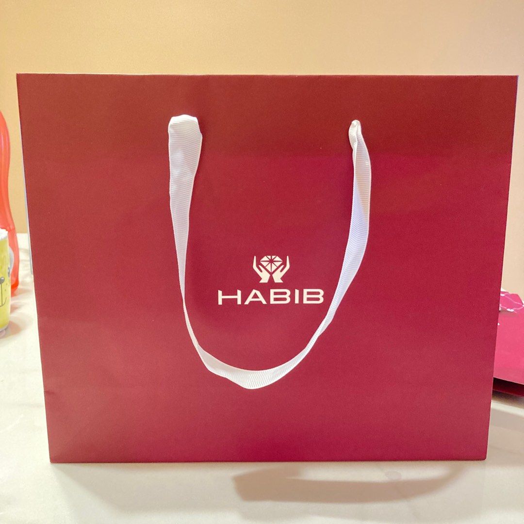 Habib Paper Bag, Luxury, Accessories on Carousell