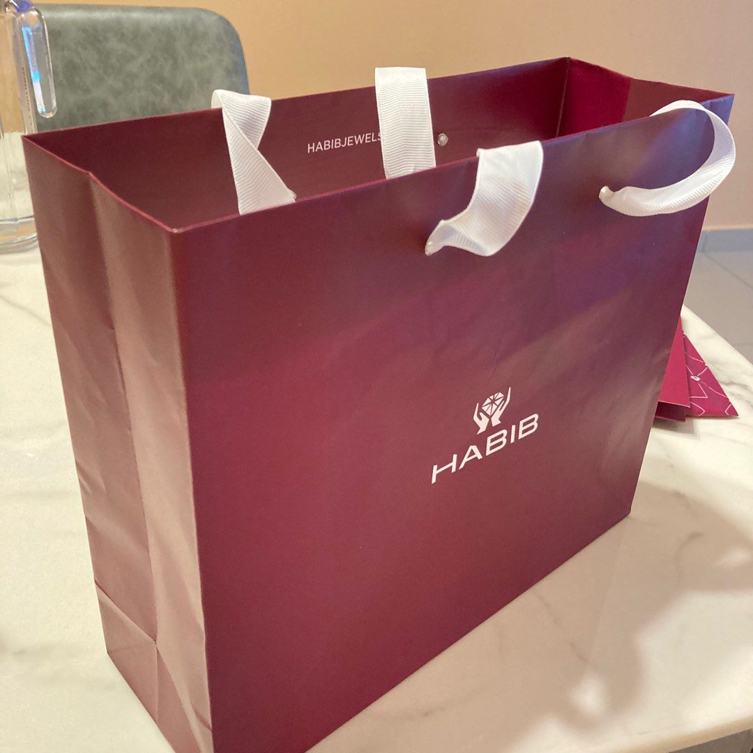 Habib Paper Bag, Luxury, Accessories on Carousell