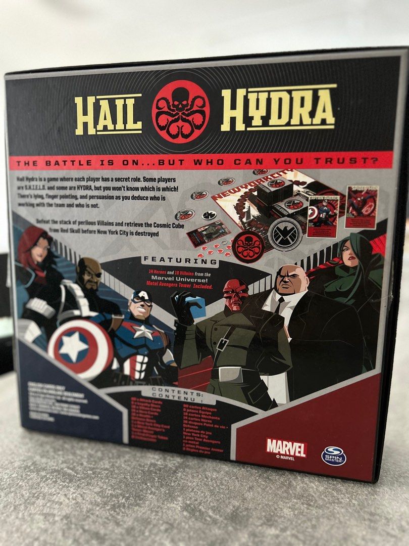Hail Hydra board game, Hobbies & Toys, Toys & Games on Carousell