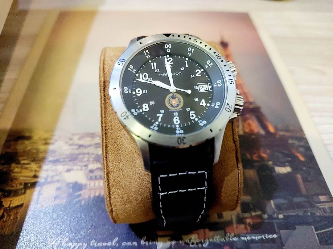 Hamilton RSAF-issued (Royal Singapore Air Force) quartz pilot watch ...