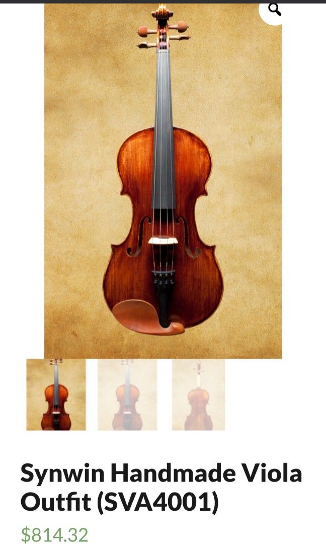 Handmade 1/2 volin Synwin 2020, Hobbies & Toys, Music & Media, Musical ...