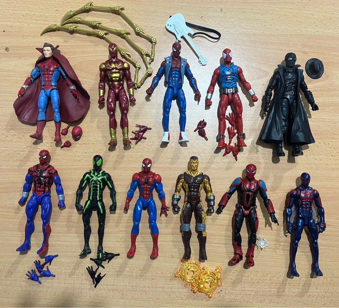 Hasbro Marvel legends Spider-Man action figures (mcu what if Disney ...