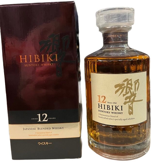 Hibiki 12 years old, 500ml japanese whisky, Food & Drinks, Alcoholic ...