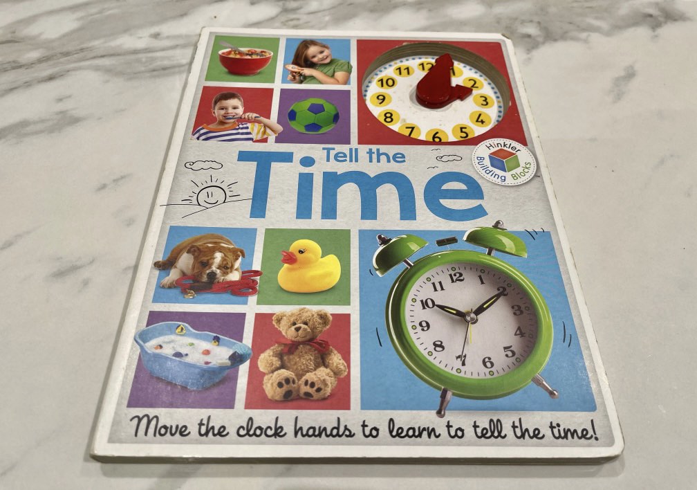 Hinkler Tell the Time Clock Book, Hobbies & Toys, Books & Magazines ...