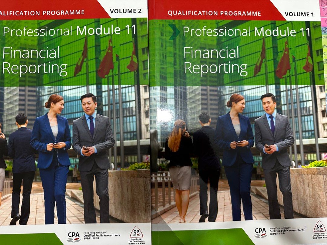 HKICPA QP Module 11 Financial Reporting learning pack, 興趣及遊戲, 書本 & 文具 ...