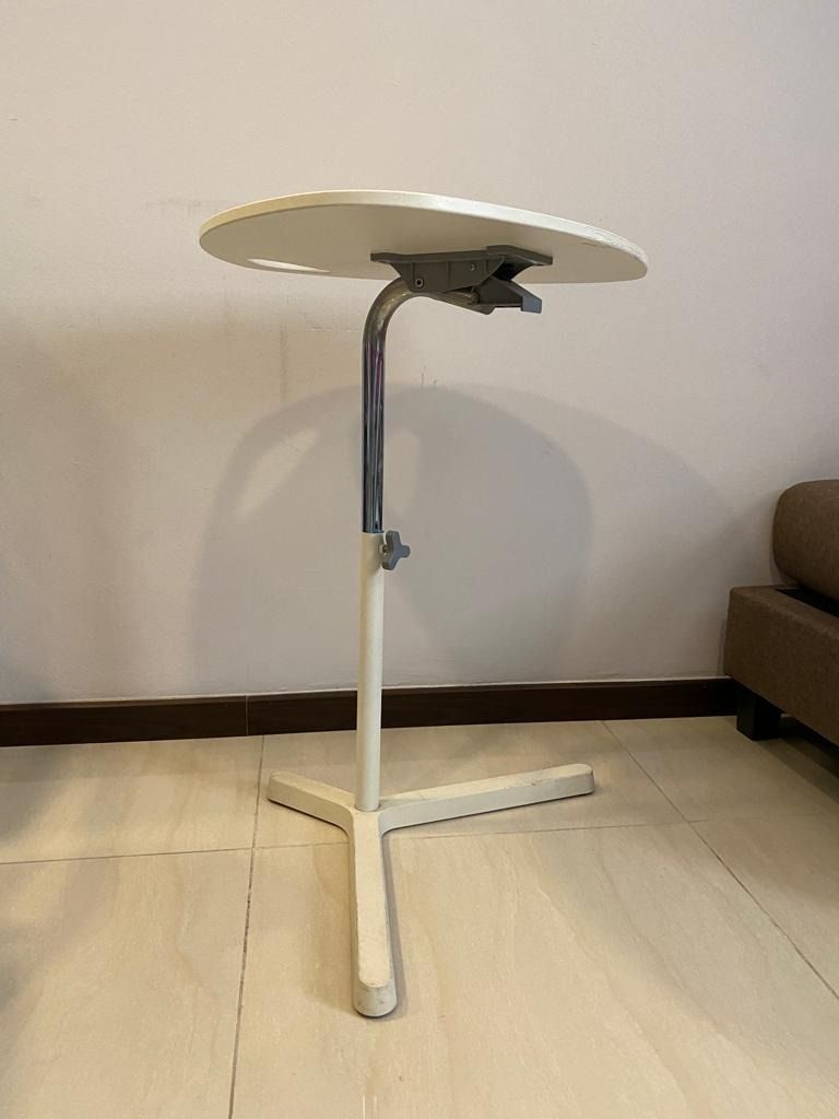 IKEA DAVE WHITE LAPTOP STAND, Furniture & Home Living, Furniture ...