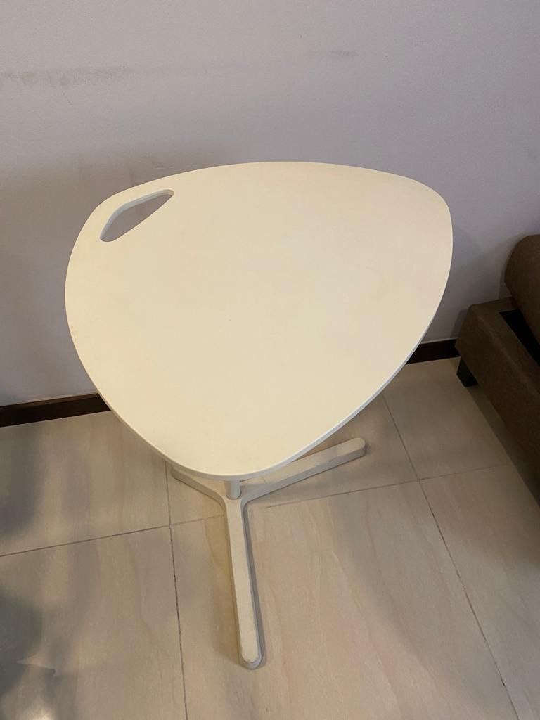 IKEA DAVE WHITE LAPTOP STAND, Furniture & Home Living, Furniture ...