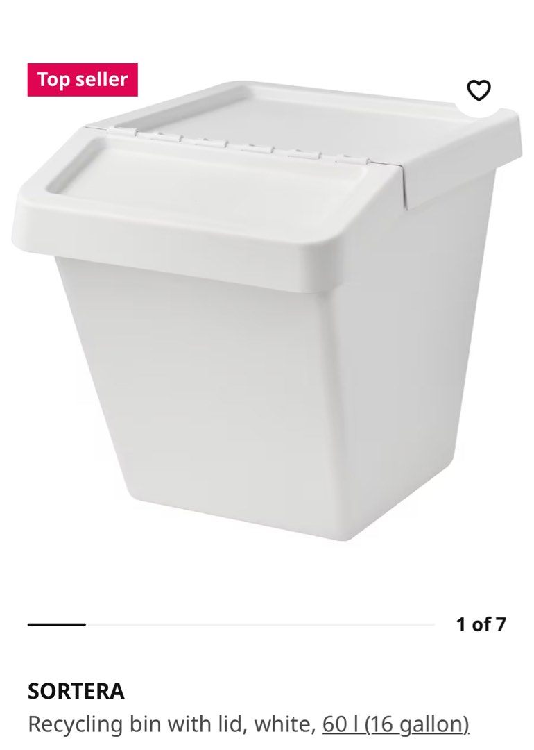 Ikea Sortera, Furniture & Home Living, Home Improvement & Organization ...