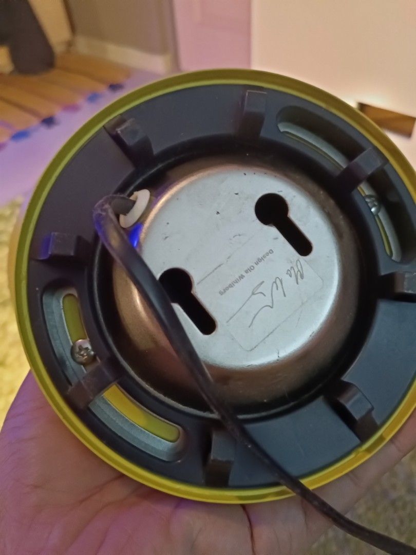 Ikea yellow table / floor /wall lamp, Furniture & Home Living, Lighting ...