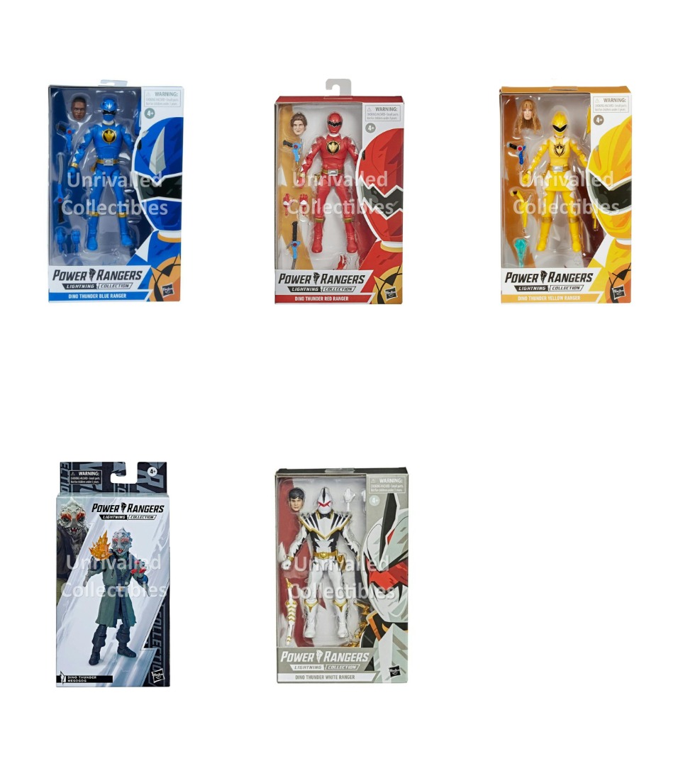 [In Hand] Hasbro Power Rangers Lightning Collection PRLC 6 inches scale ...