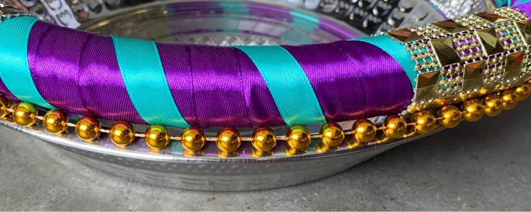 Indian functions tray deco, Furniture & Home Living, Home Decor, Other ...