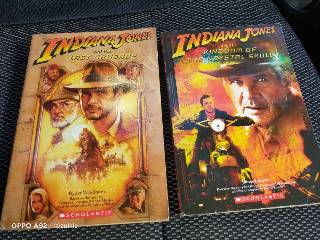 Indiana jones story books, Hobbies & Toys, Collectibles & Memorabilia ...