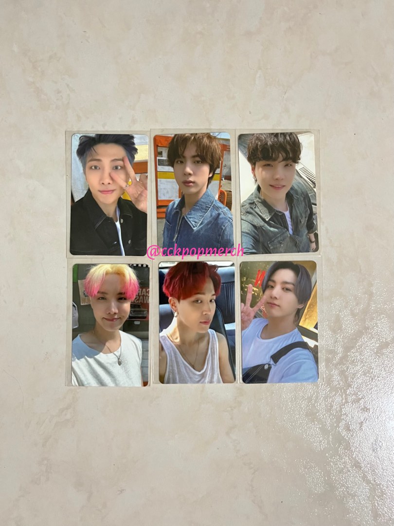 Instock BTS butter Weverse pob pc rm Jin Suga Jhope Jimin jk butter Weverse pob pc, Hobbies ...