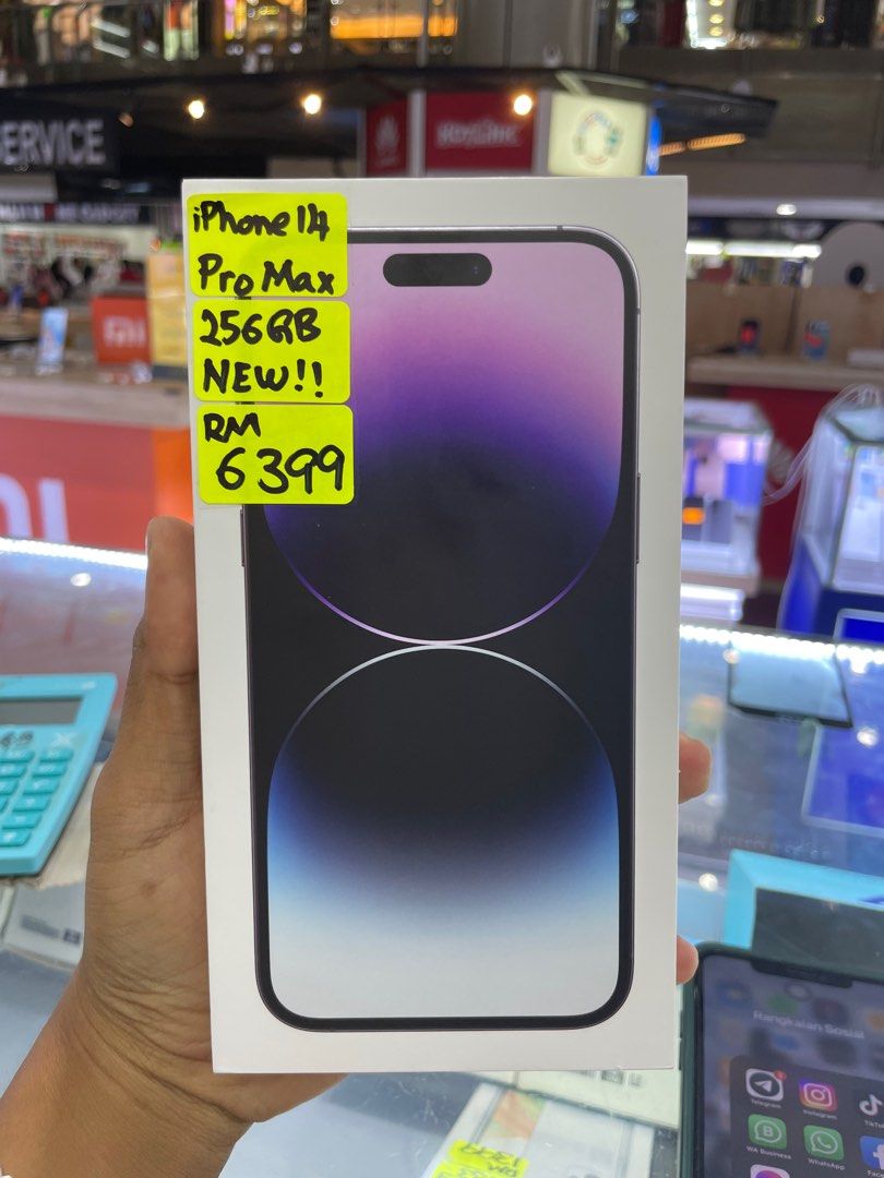 IPHONE 14 PRO MAX 256 seal box new, Mobile Phones & Gadgets, Mobile ...