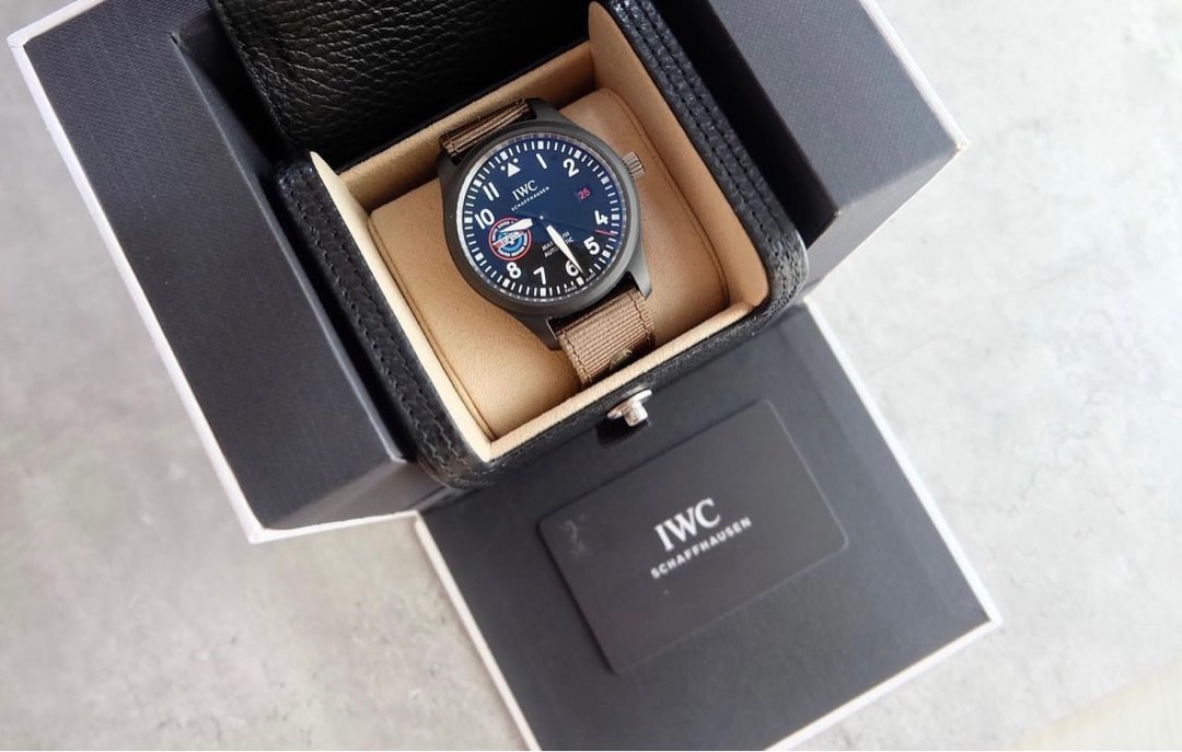 IWC Top Gun Pilot Mark 41mm, Luxury, Watches on Carousell