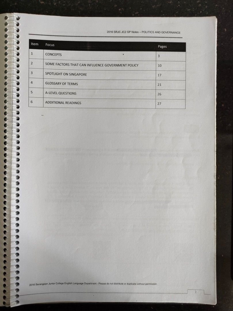 JC General paper content notes, Hobbies & Toys, Books & Magazines ...