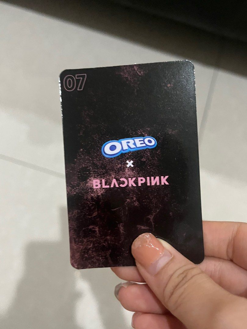 Jennie Oreo card blackpink, Hobbies & Toys, Collectibles & Memorabilia, K-Wave on Carousell