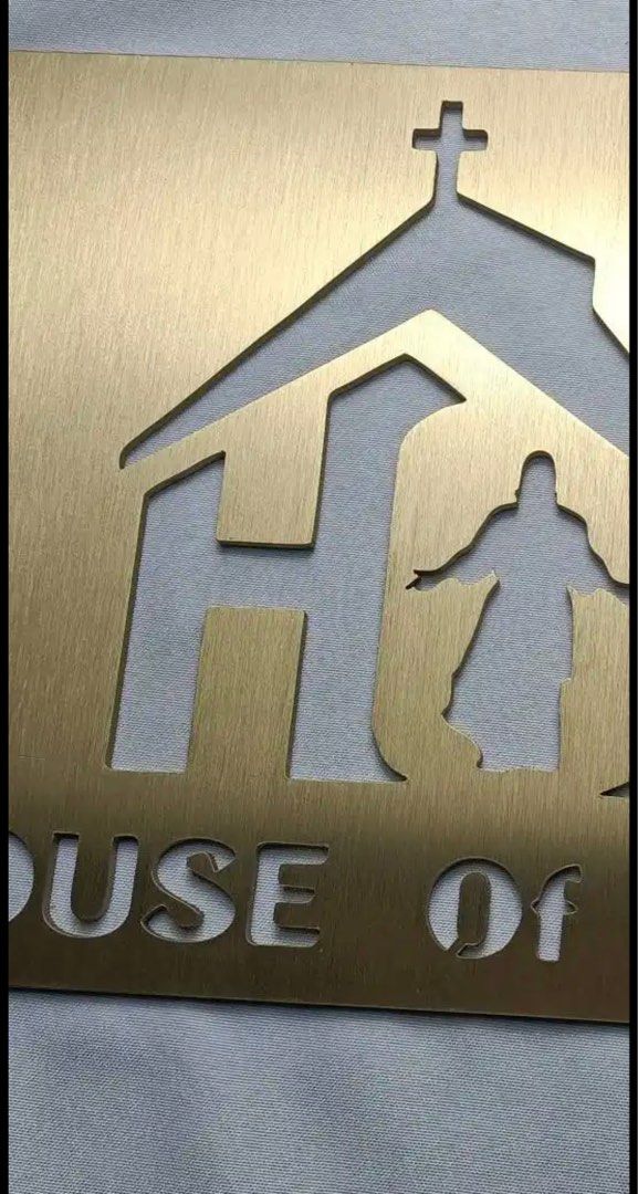 Jesus home Sign plate Stainless steel, Hobbies & Toys, Memorabilia ...