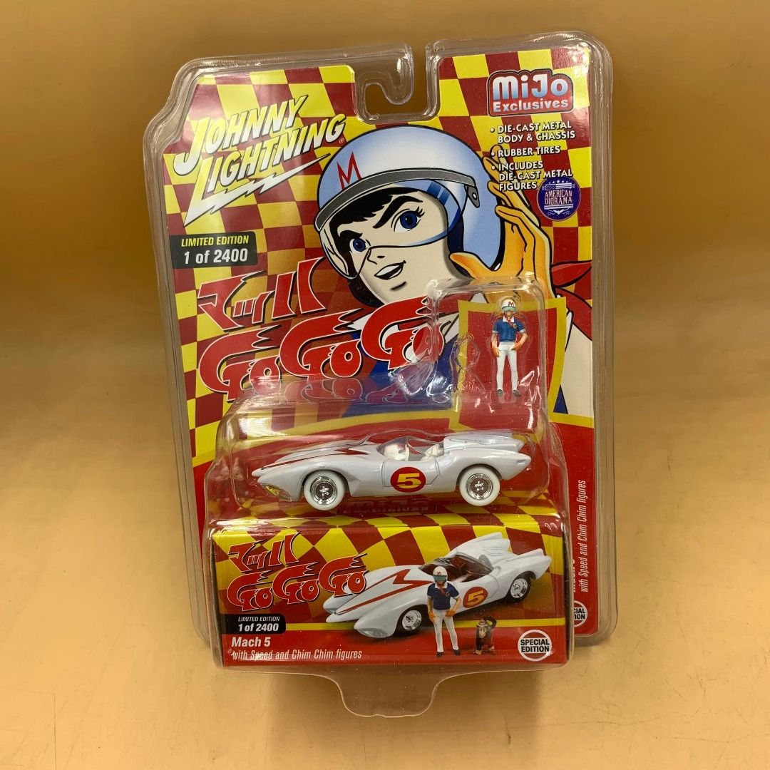 Johnny Lightning (CHASE Version) 1/64 Scale Speed Racer Mach 5 with ...