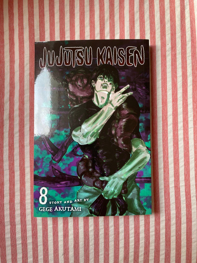Jujutsu Kaisen Vol. 8 Manga English, Hobbies & Toys, Books & Magazines, Comics & Manga on Carousell