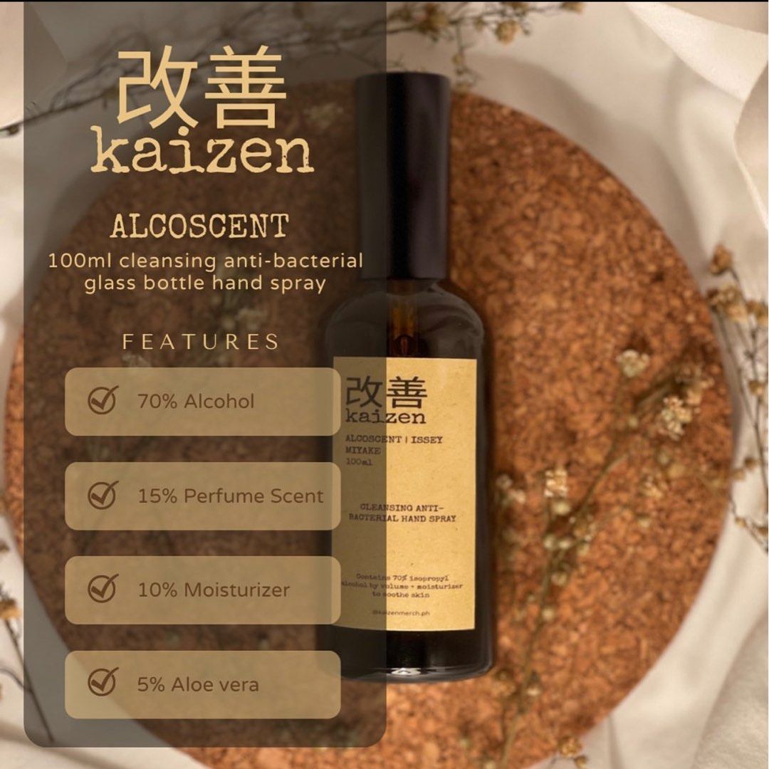 KAIZEN ALCOSPRAY 100ml Spray Bottle on Carousell