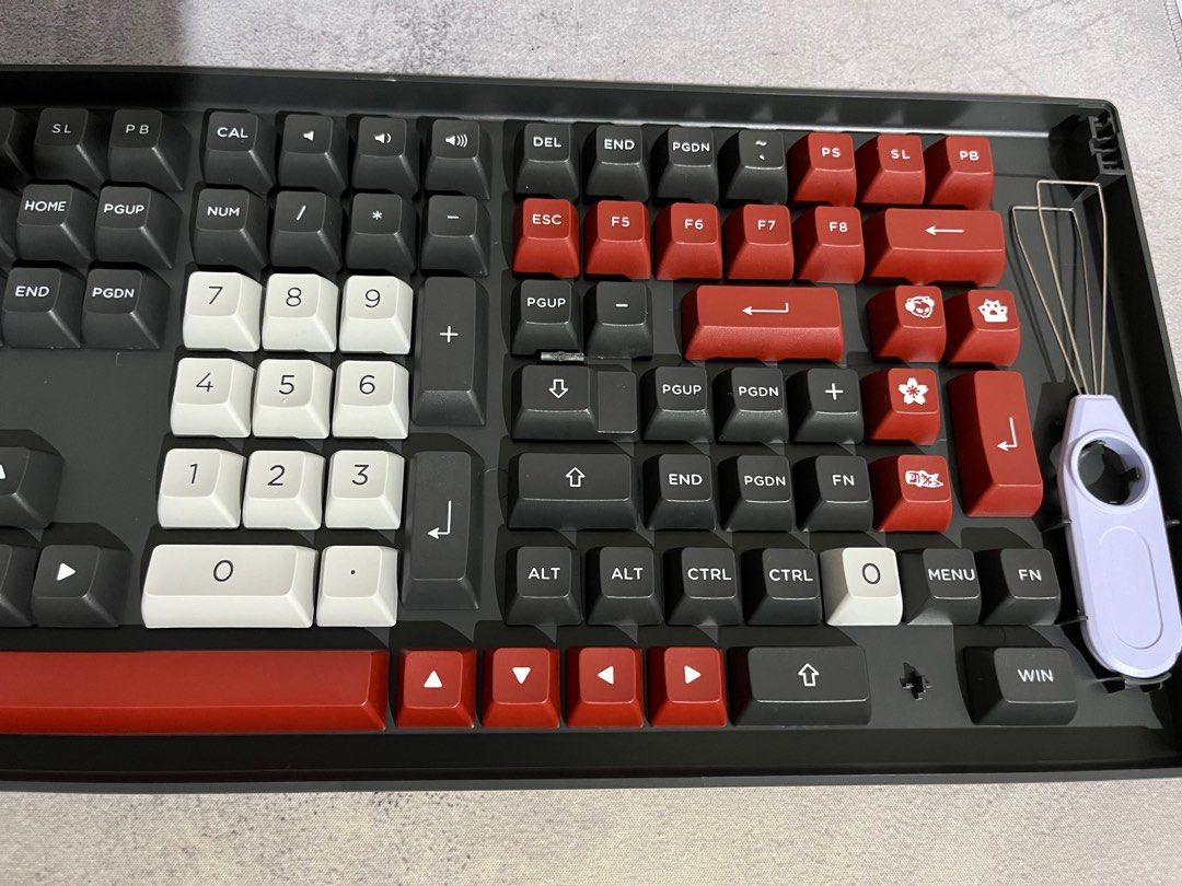 (Keycaps only) Akko Dracula Castle PBT Keycaps Set ASA 198 Keys ...