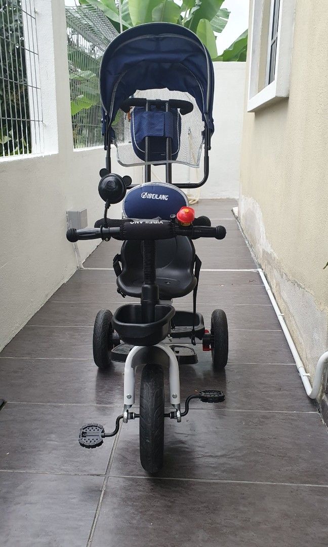 Kids Tricycle / Hand Push Cycle /Bicycle, Babies & Kids, Going Out, Strollers on Carousell