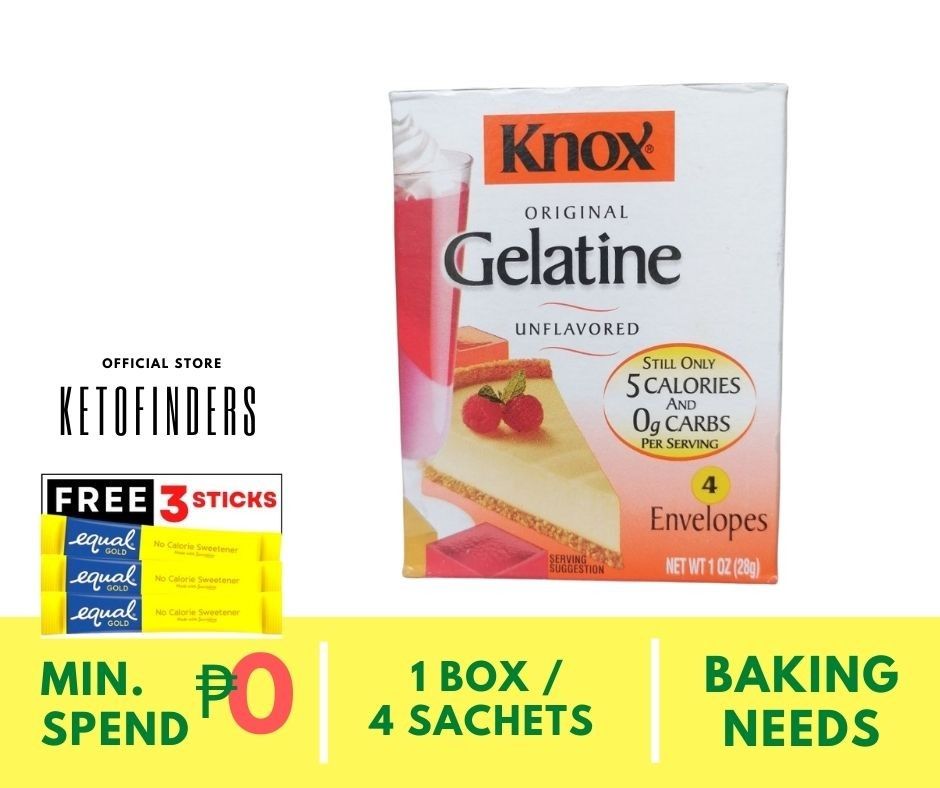 Knox Gelatine Unflavored - 1 Box of 4 Sachets on Carousell