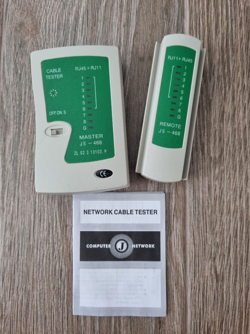 LAN Cable Tester Networking Tool, Furniture & Home Living, Home ...