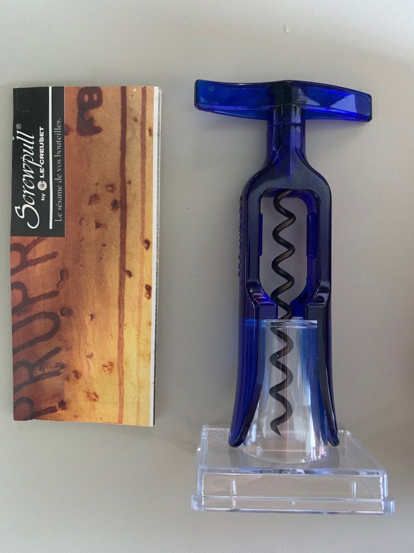Le Creuset for SQ Screwpull Wine Bottle Opener, Furniture & Home Living ...