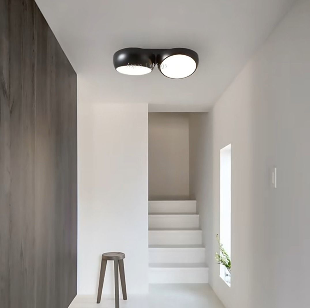 LED Twin Ceiling Light Lightings, Furniture & Home Living, Lighting ...