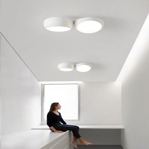 LED Twin Ceiling Light Lightings, Furniture & Home Living, Lighting ...