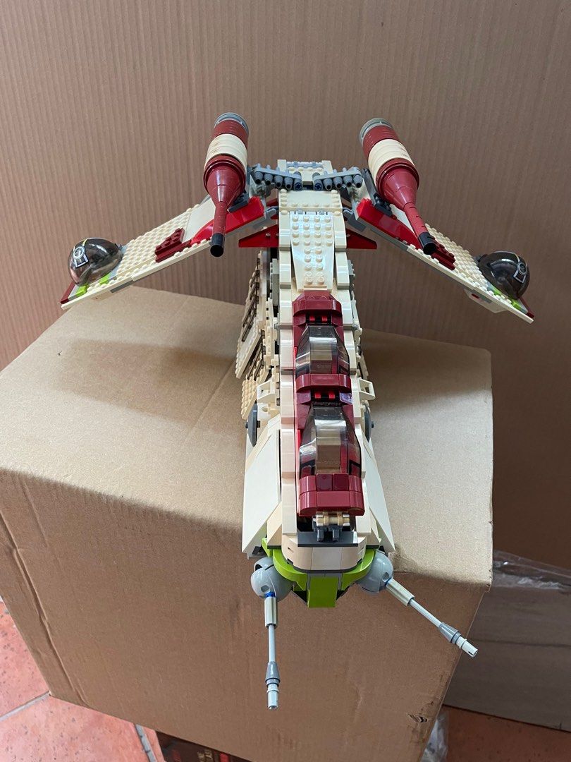 Lego 7676 Republic Attack Gunship only (Used), Hobbies & Toys, Toys ...