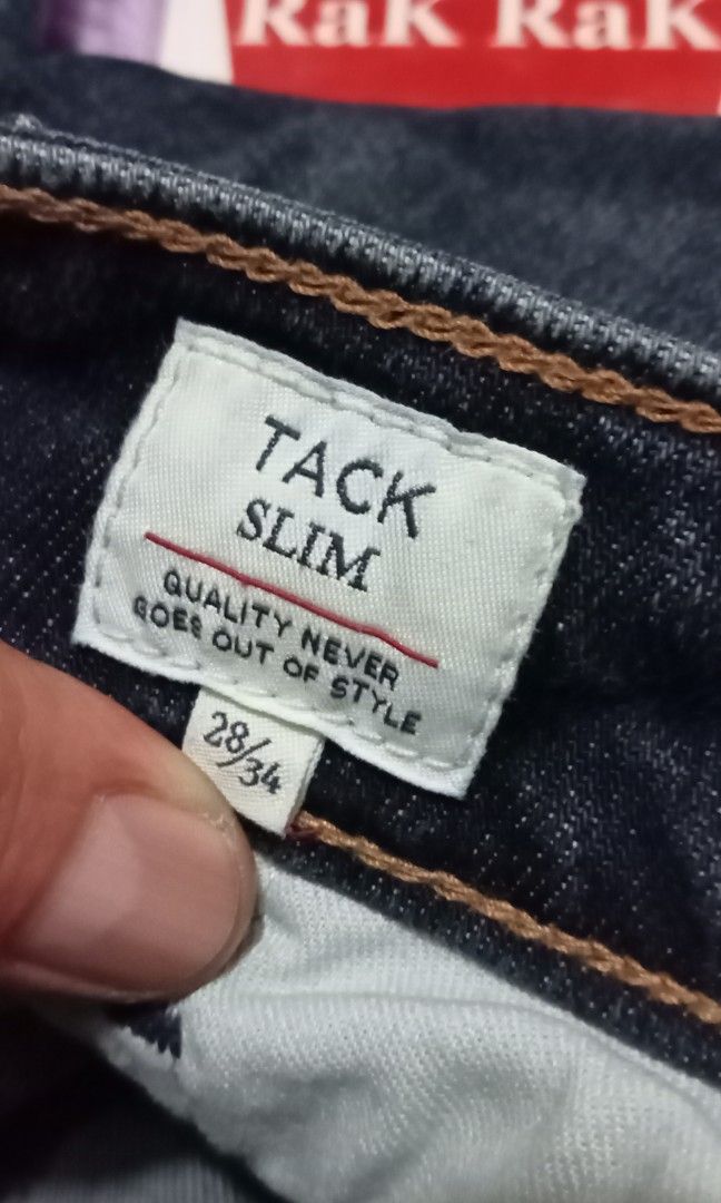 LEVI'S MADE AND CRAFTED/TACK SLIM/STRETCH, Men's Fashion, Bottoms ...