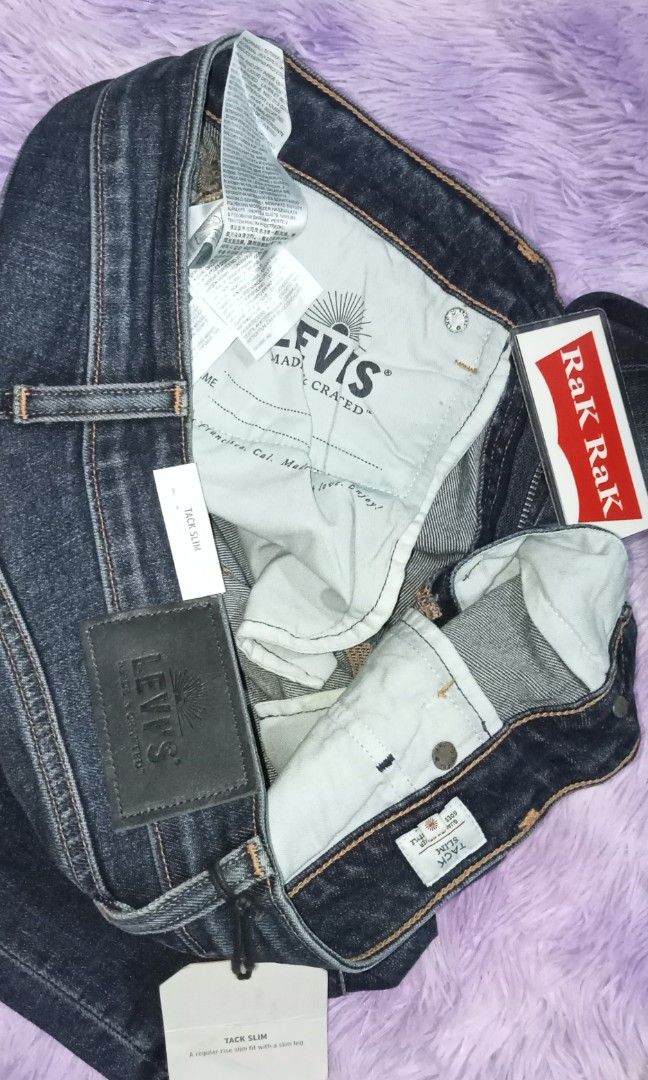 LEVI'S MADE AND CRAFTED/TACK SLIM/STRETCH, Men's Fashion, Bottoms ...