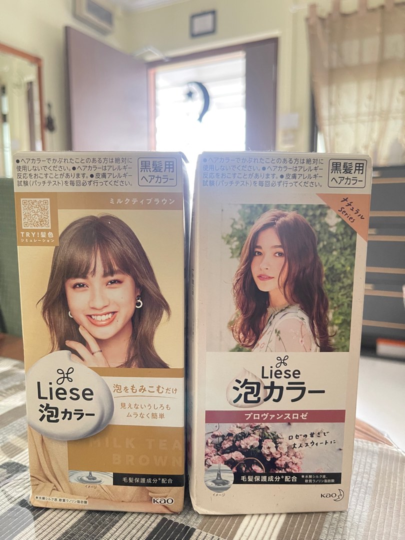 Liese Creamy Bubble Hair Dye (provence rose), Beauty & Personal Care ...