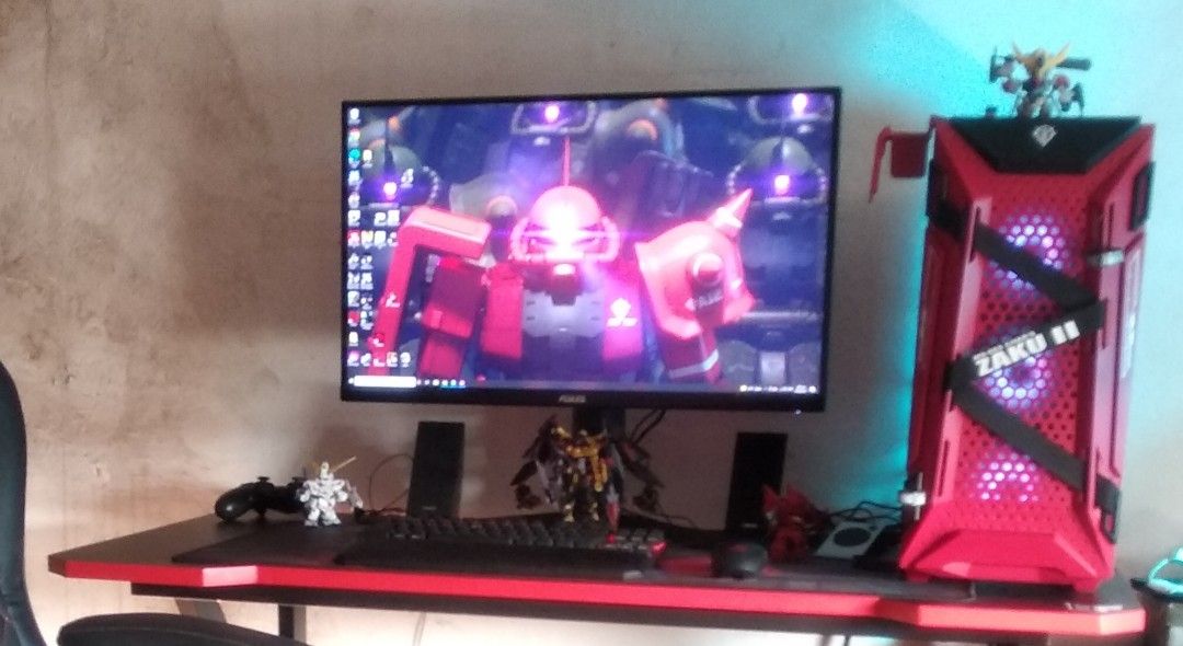 Limited Edition ROG X GUNDAM ZAKU II, Computers & Tech, Desktops on ...