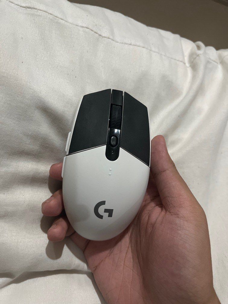 Original Logitech G304/G305 with Black Grip Tapes, Rechargeable Battery and FREE CPU Fans ...