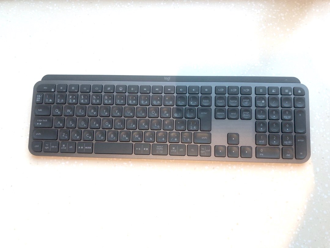 Logitech MX Keys (Japanese Keyboard), Computers & Tech, Parts ...