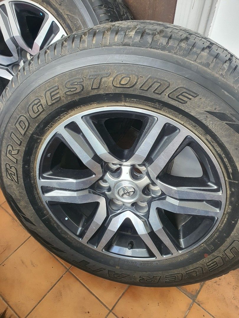 Mags Toyota Fortuner 2018, Car Parts & Accessories, Mags and Tires on ...