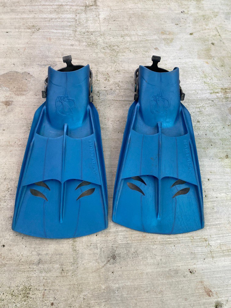 Manta Ray Scuba Diving Fins - XL, Sports Equipment, Other Sports ...