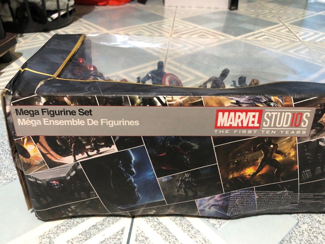 Marvel the first ten years mega figurine set on Carousell